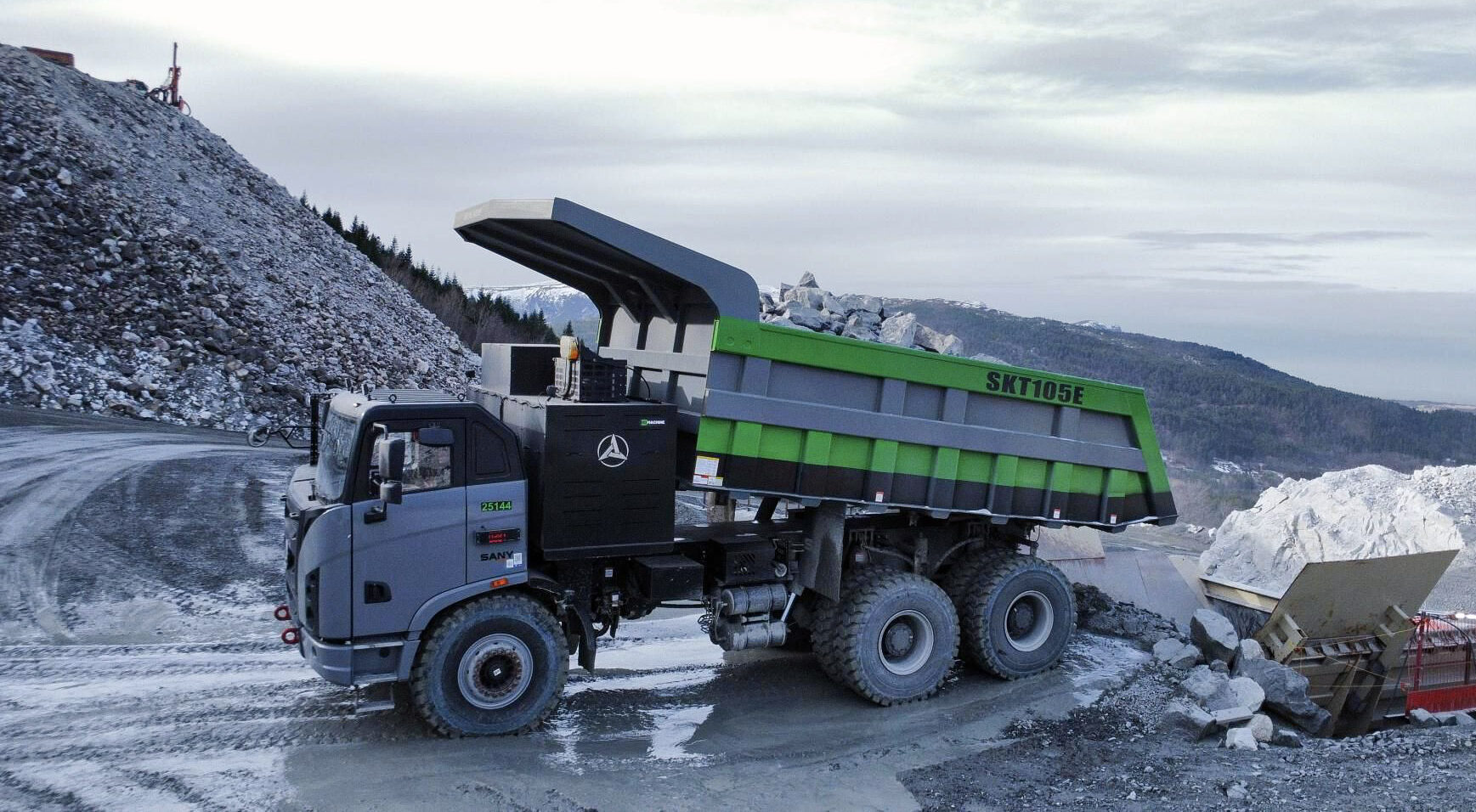 SANY SKT105E batteridriven | Nordkust Maskin